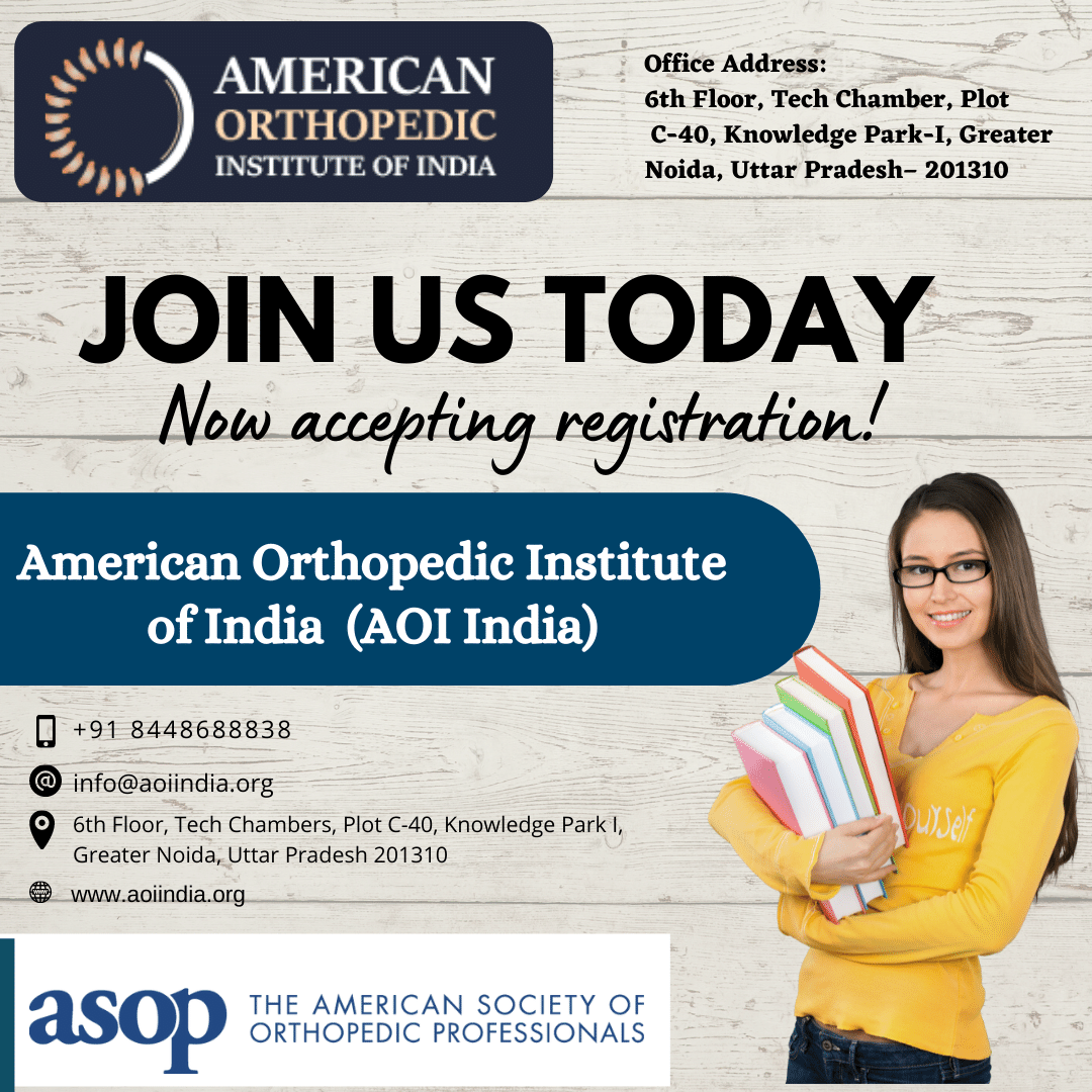 Now accepting registration - American Orthopedic Institute of India ...