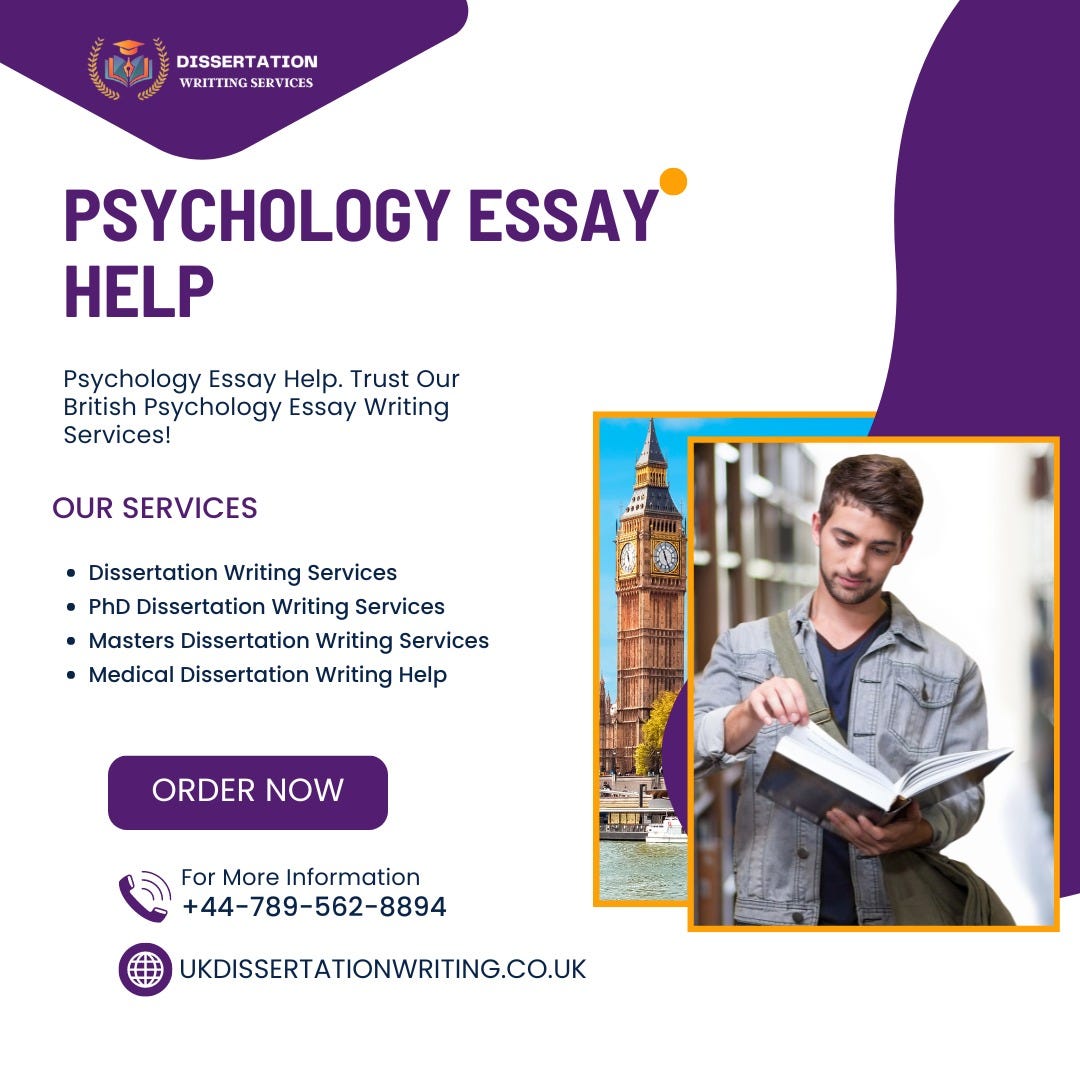 Psychology Essays Help - Assignment writing services - Medium
