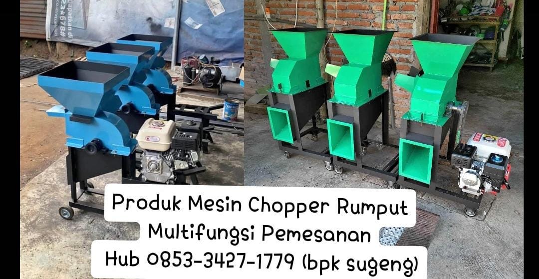 0853.3427. 1779 HARGA PABRIK MESIN CHOPPER PERAJANG RUMPUT UNTUK RUMPUT ...
