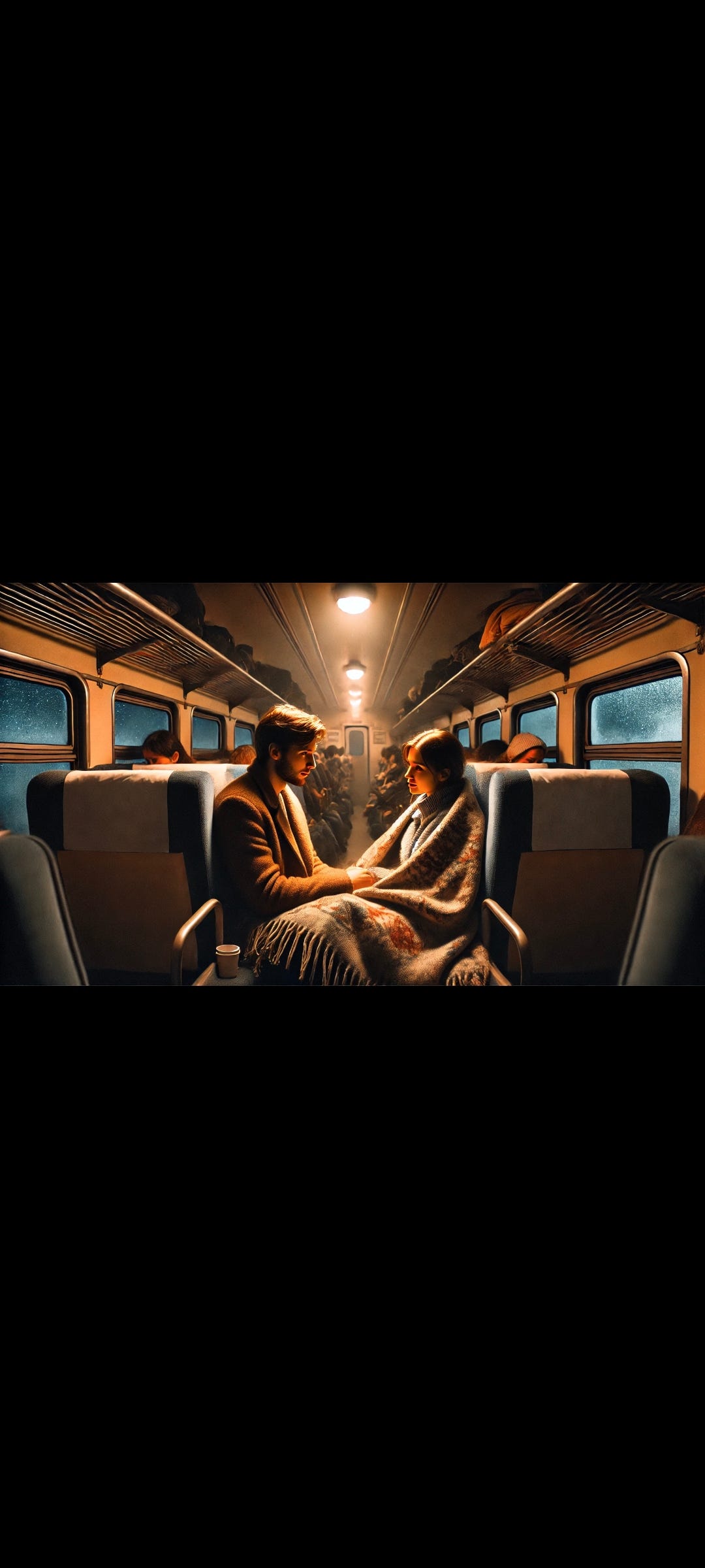 The cold night air seeped through the rattling windows of the ...