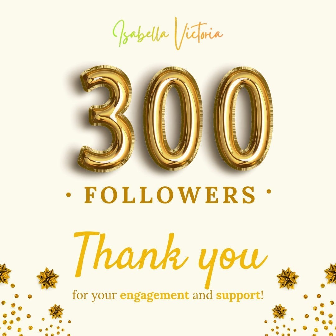 Cheers to 300 Followers on Medium | by Isabella | How To Increase Your ...