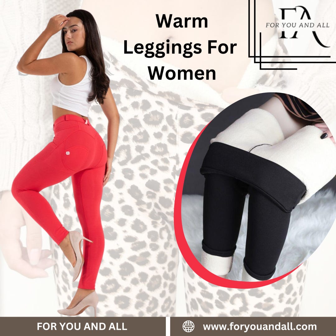 Warm Leggings For Women - For You And All - Medium