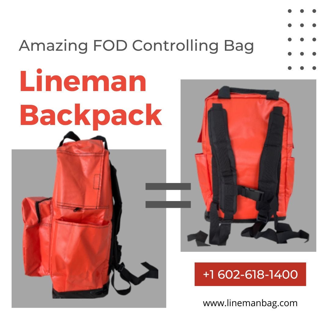 Amazing FOD Controlling Bag - Lineman Bag - Medium