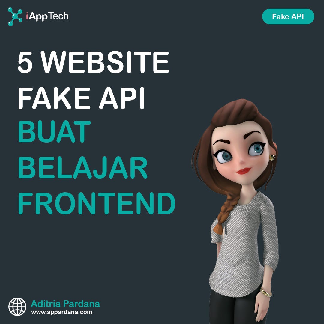 5 Website Fake API for Frontend - Aditria Pardana - Medium