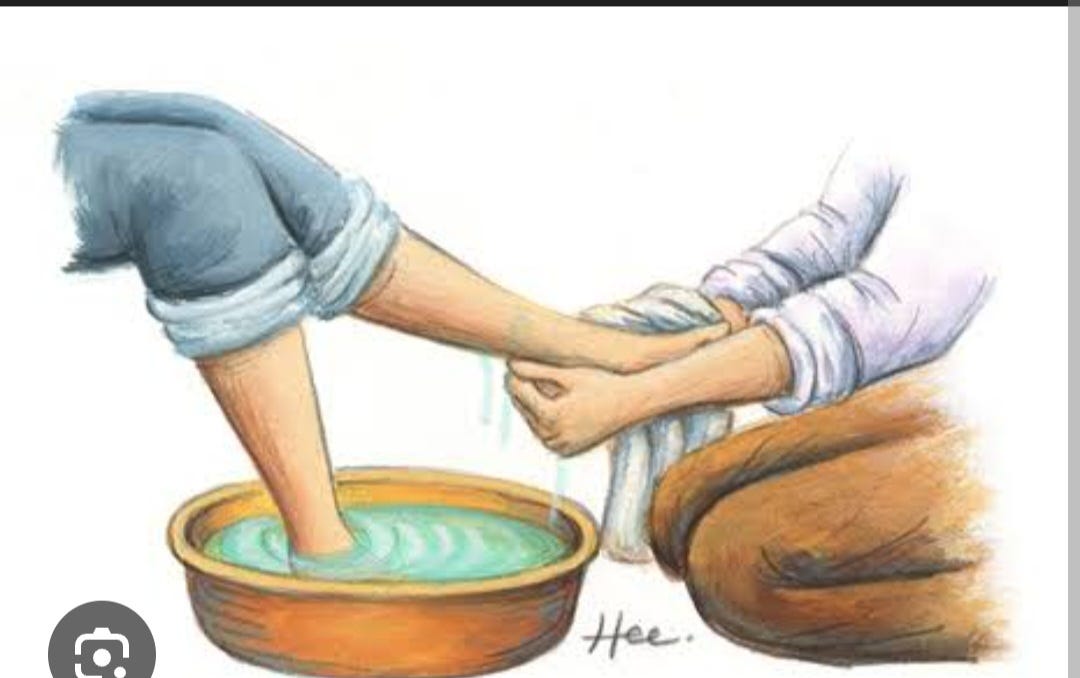 Yesu kuosha miguu wanafunzi wake. Tunachopaswa kujifunza | by Jovinson ...