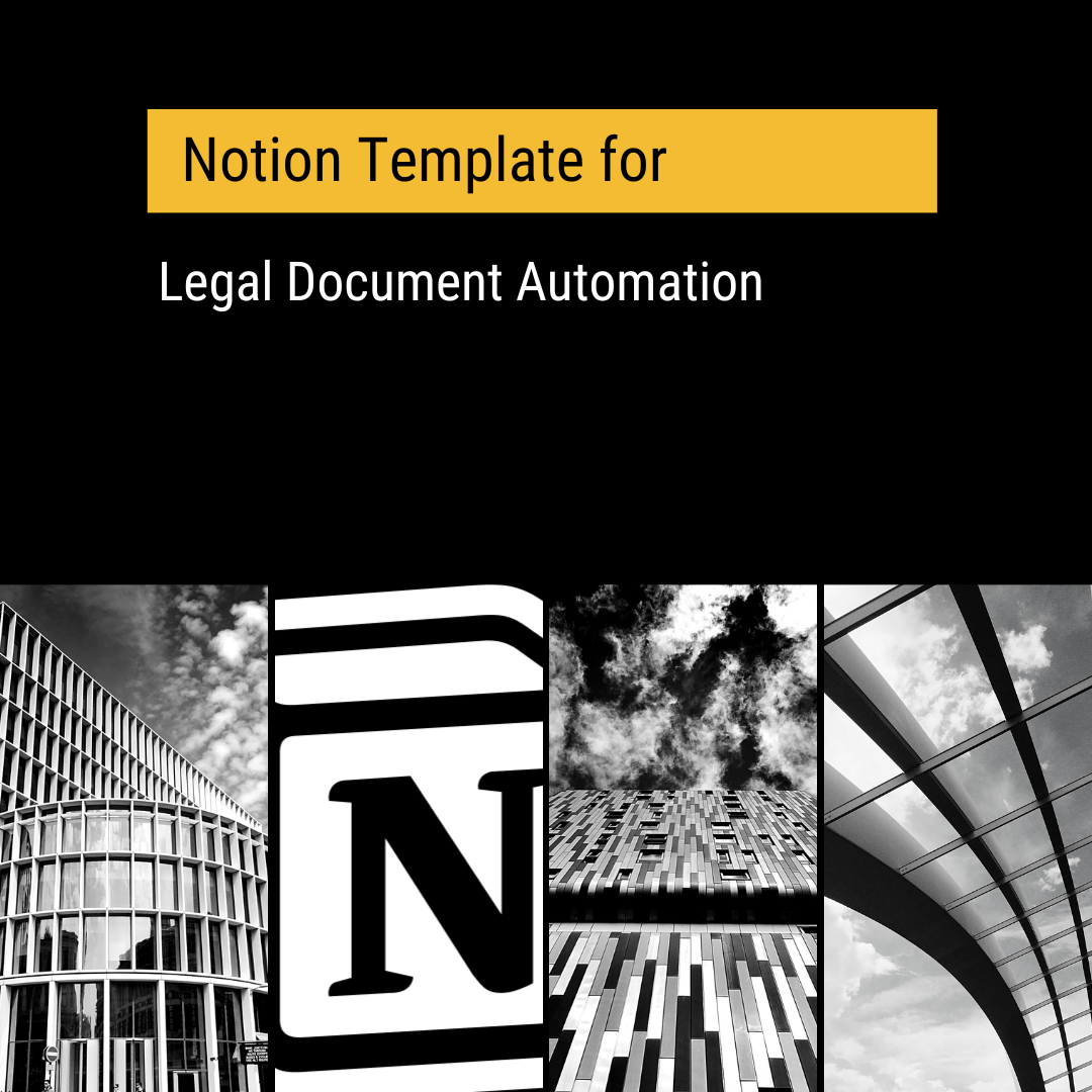 Notion Template for Legal Document Automation: Revolutionize Your Legal ...