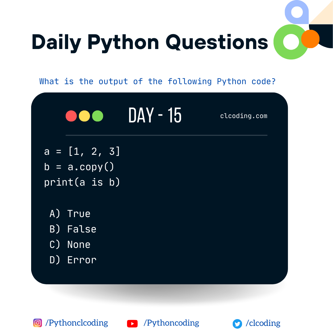 Python Coding Challenge — Day 15 Python Coding Medium 1033