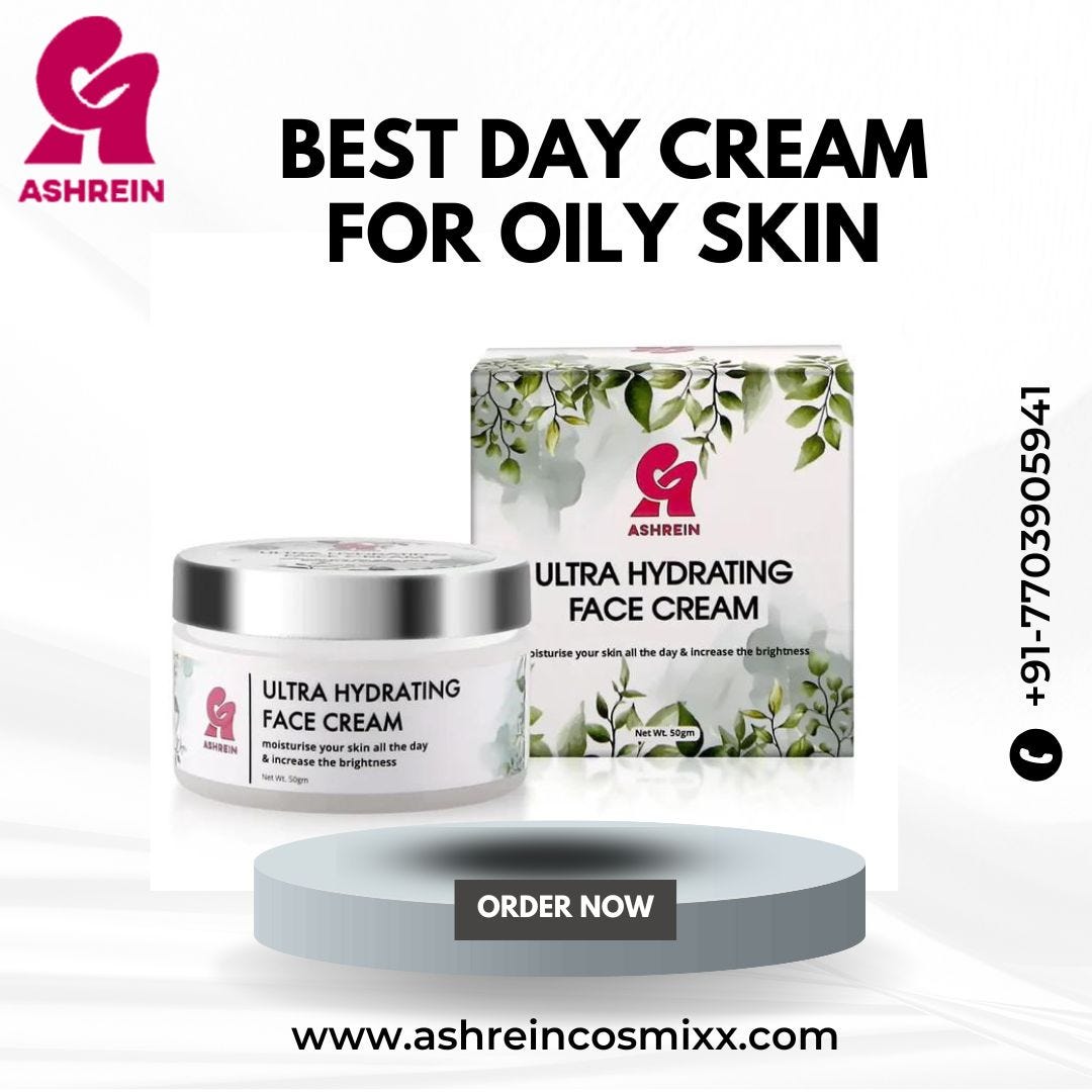 Best day cream for oily skin - Ashrein Cosmixx - Medium
