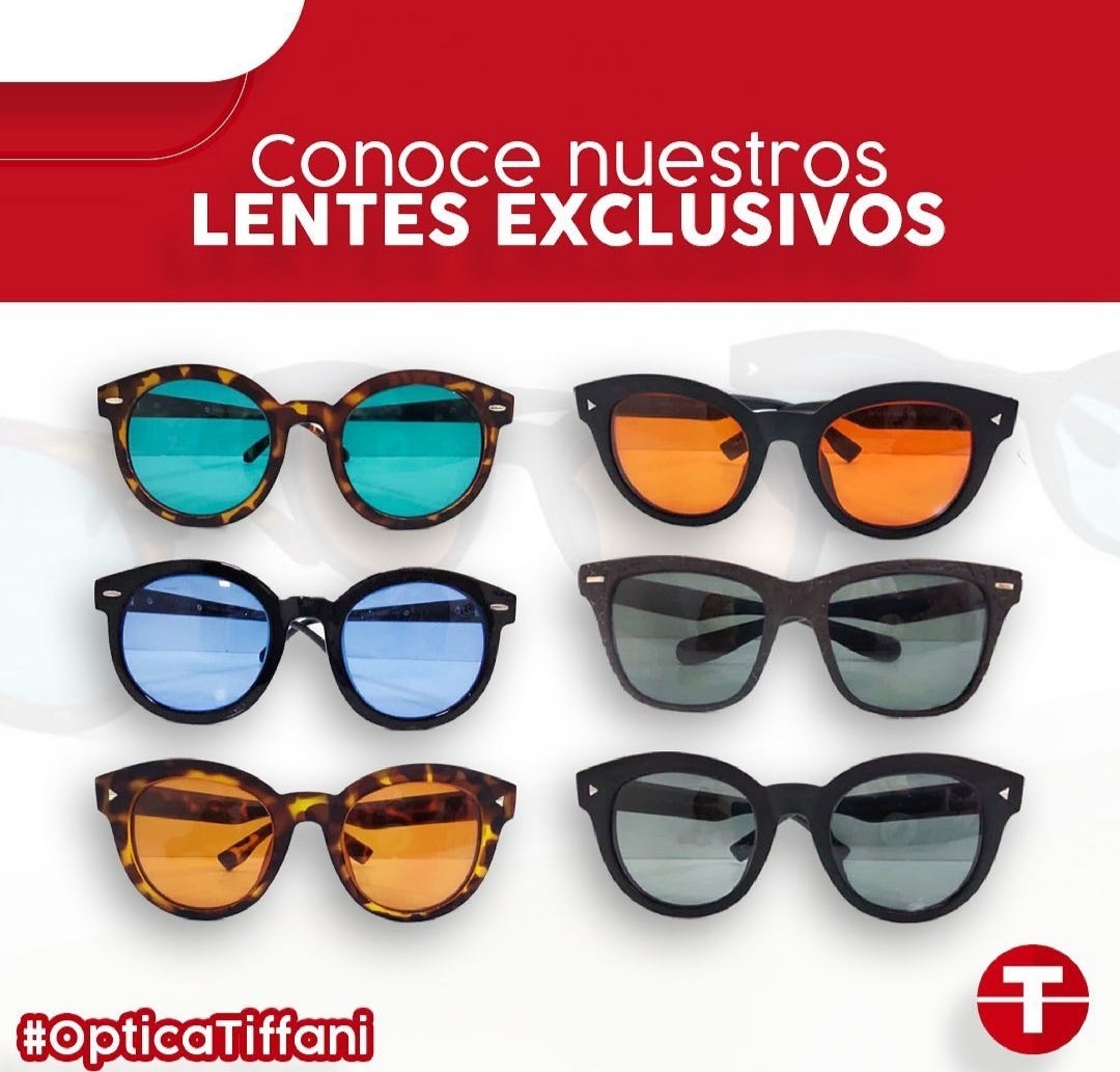 Absoluta verdad Innovación: Lentes exclusivos también disponibles en ...