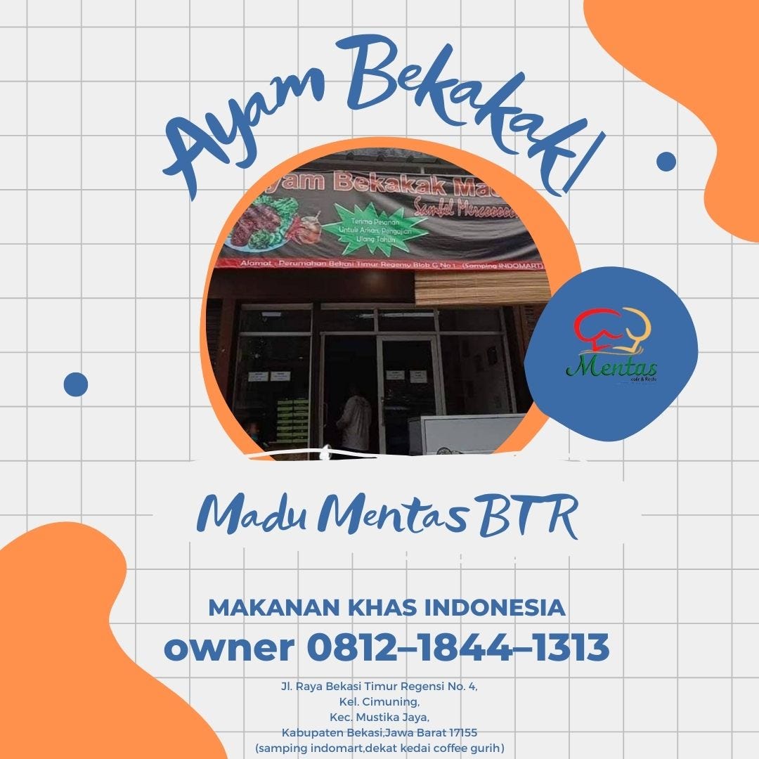 MAKANAN KHAS INDONESIA, Call 0896–0333–9232, Ayam Bekakak Madu Mentas ...