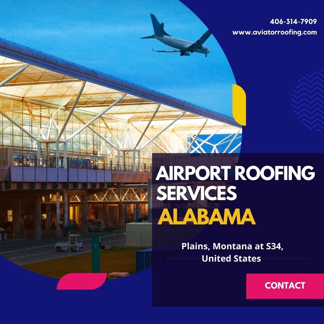 Airport Roofing Services Alabama - Aviatorroofingus - Medium