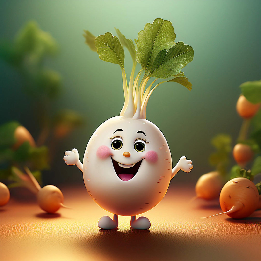 The Veggie-Tales| Ch-3: The Evil Twin, Radish | by Mishka | Oct, 2024 ...