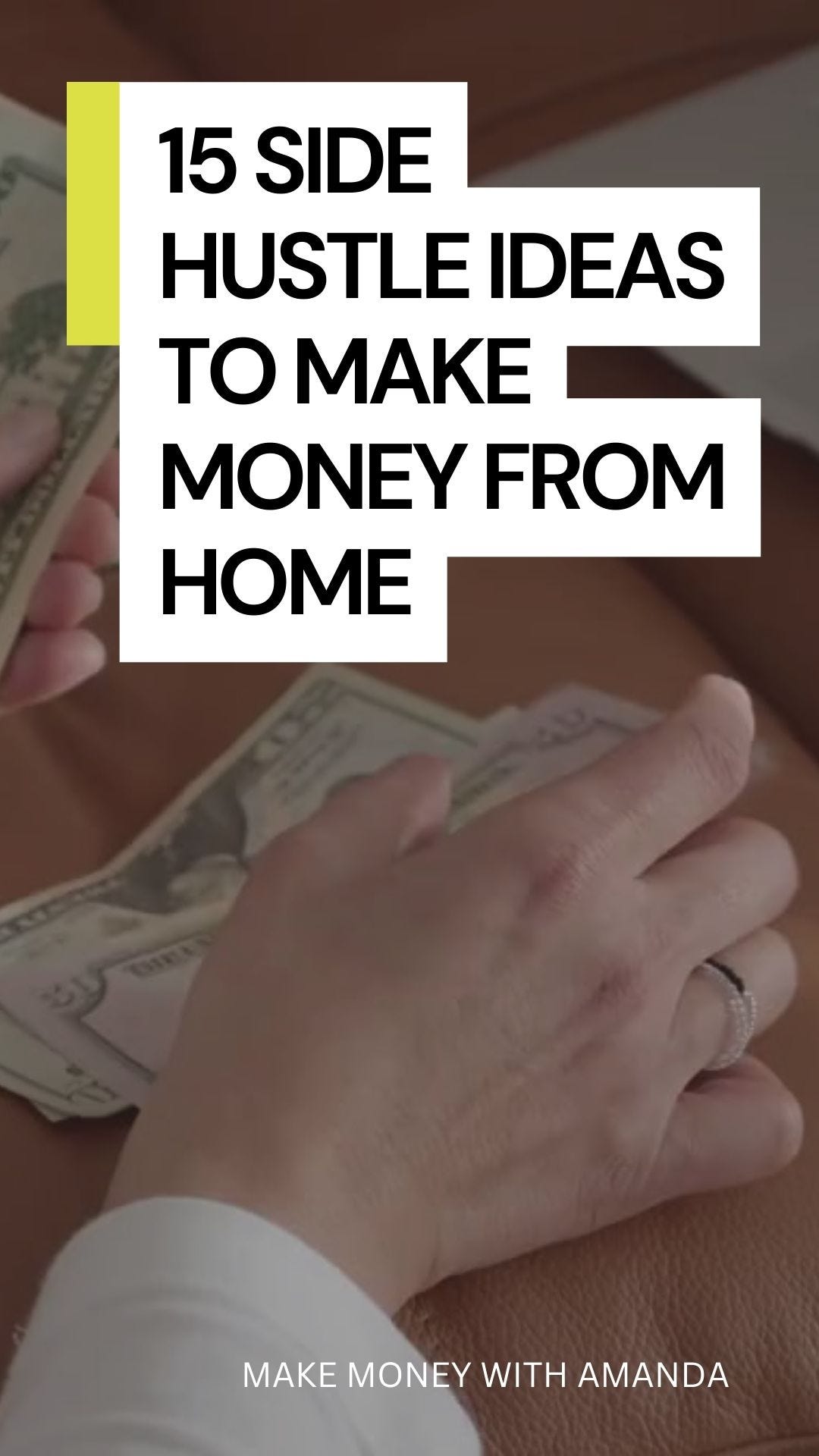 15 SIDE HUSTLE IDEAS TO MAKE MONEY FROM HOME | by Amanda Melanson | Mar ...
