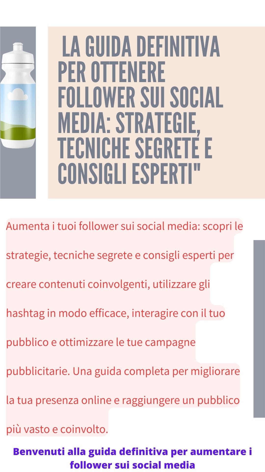 La Guida Definitiva per Ottenere Follower sui Social Media: Strategie, Tecniche Segrete e ...