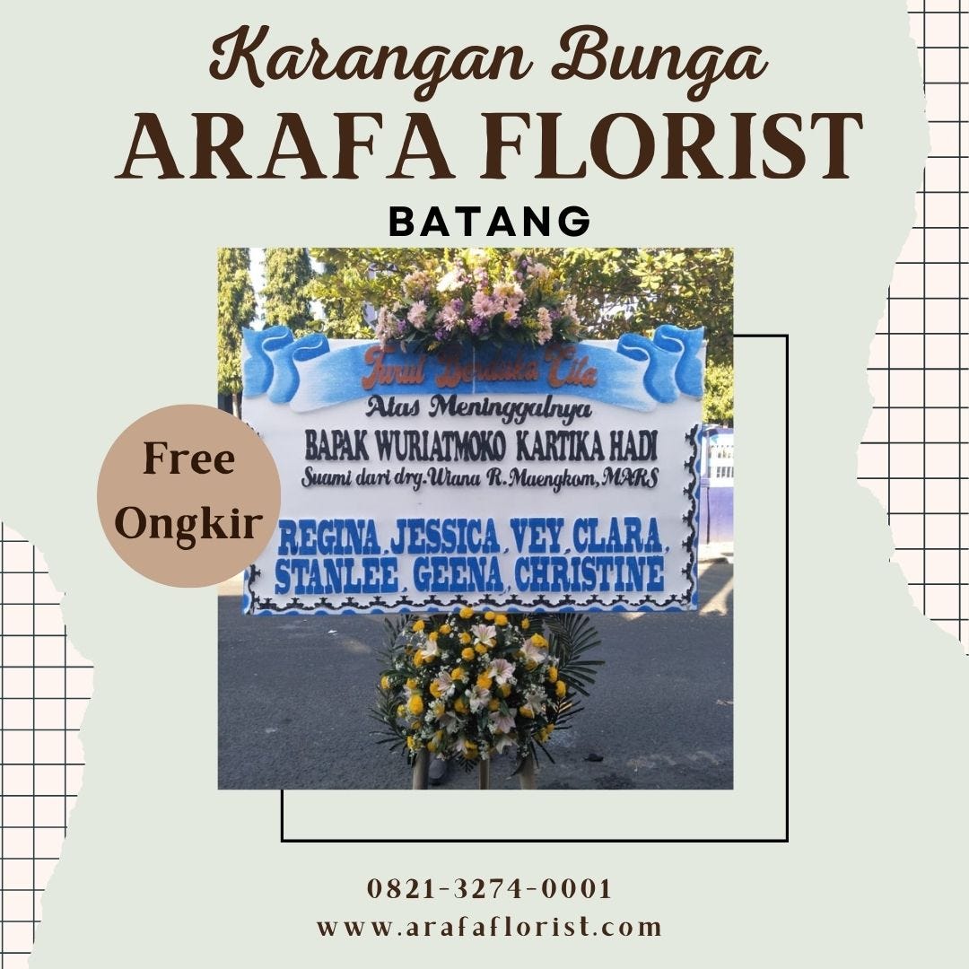 Karangan Bunga Batang Terfavorit. Papan karangan bunga tidak hanya ...