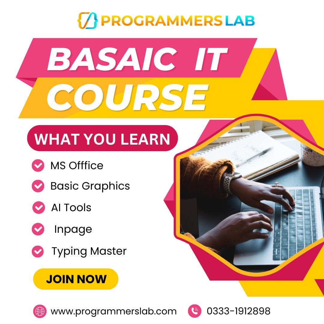 𝘽𝒂𝙨𝒊𝙘 𝘾𝒐𝙢𝒑𝙪𝒕𝙚𝒓 𝒄𝙤𝒖𝙧𝒔𝙚 𝙞𝒏 𝑹𝙖𝒘𝙖𝒍𝙥𝒊𝙣𝒅𝙞 𝙄𝒔𝙡𝒂𝙢𝒂𝙗𝒂𝙙 𝙋𝒂𝙠𝒊𝙨𝒕𝙖𝒏 - Programmers ...