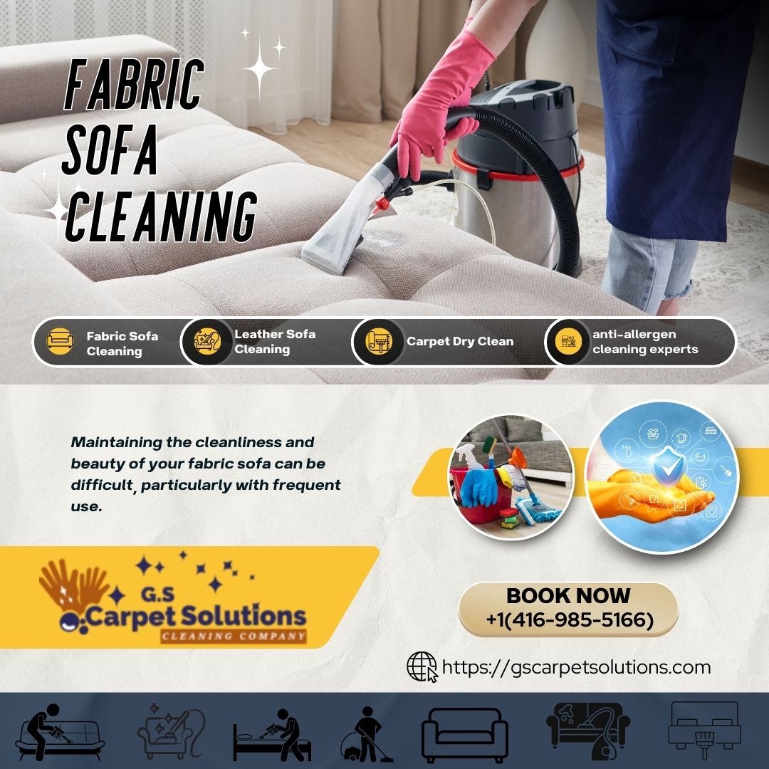 Best Fabric Sofa Cleaning | G.S Carpet Solutions - G.S Carpet Solutions - Medium