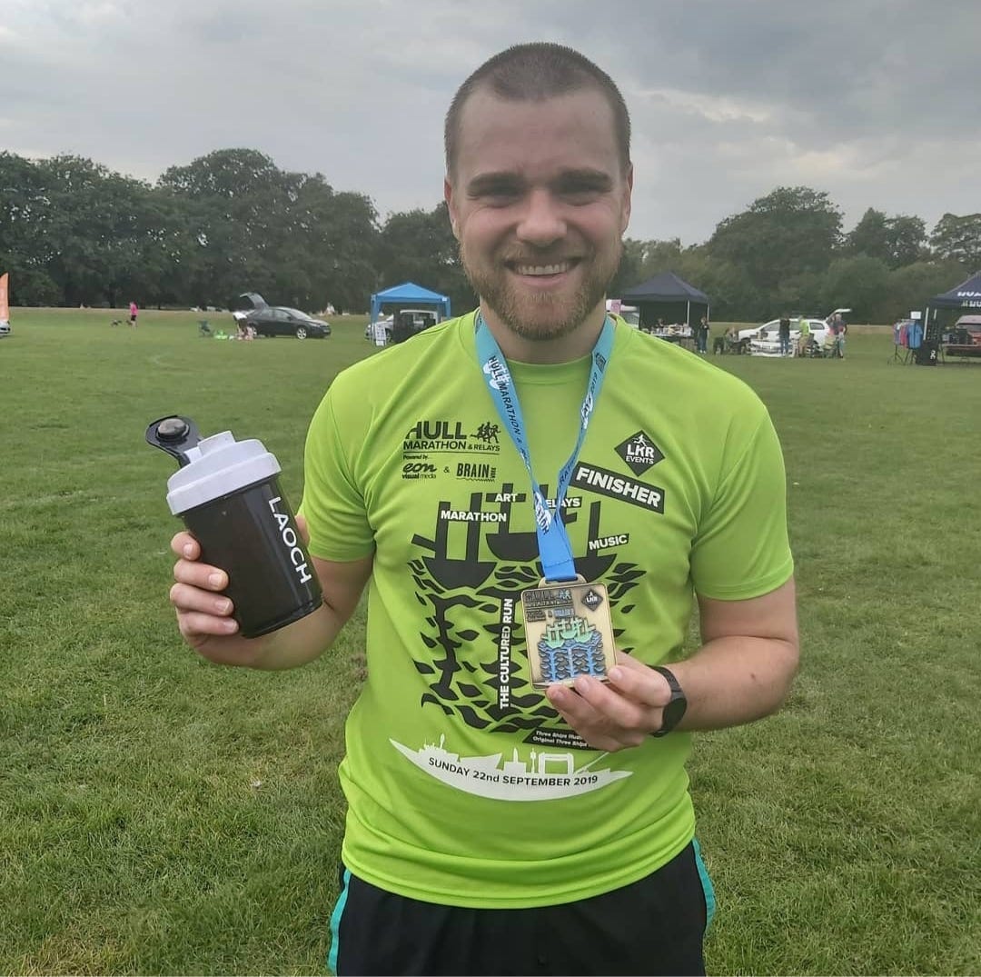 I quit cigarettes and started running. 6 months later, I ran a marathon ...