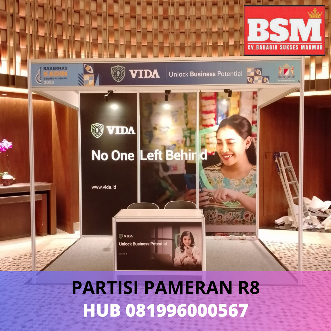 partisi pameran r8 081996000567 - partisi pameran tangerang - Medium