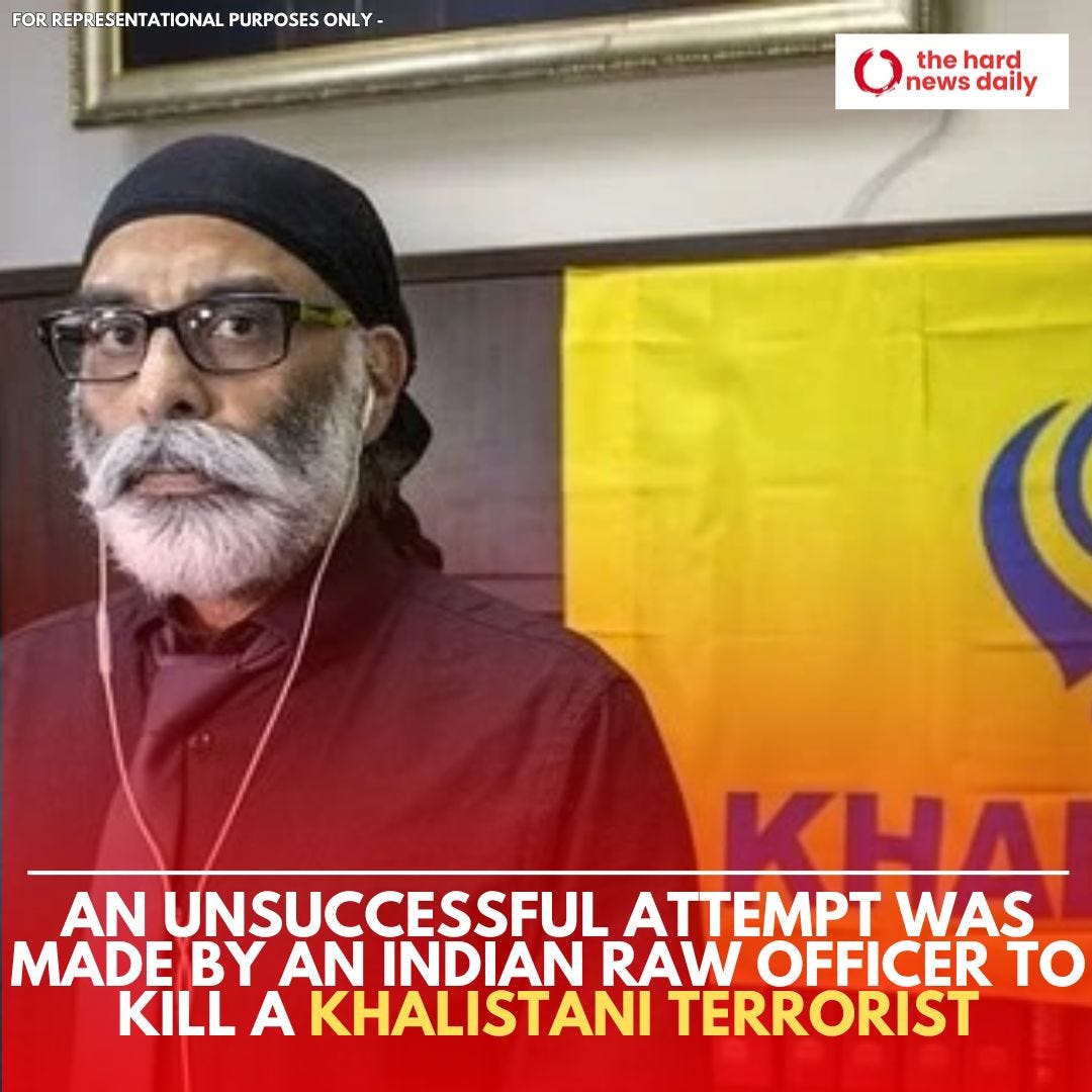 “Indian RAW Officer’s Unsuccessful Murder Attempt on Khalistani ...