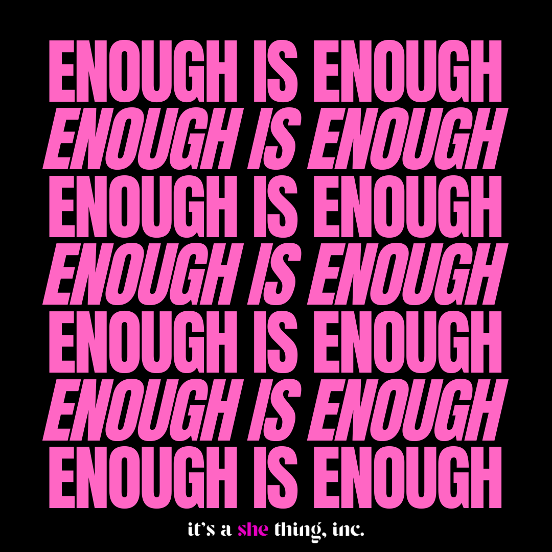 Enough is Enough.. Simply put — enough is enough. Time and… | by ...