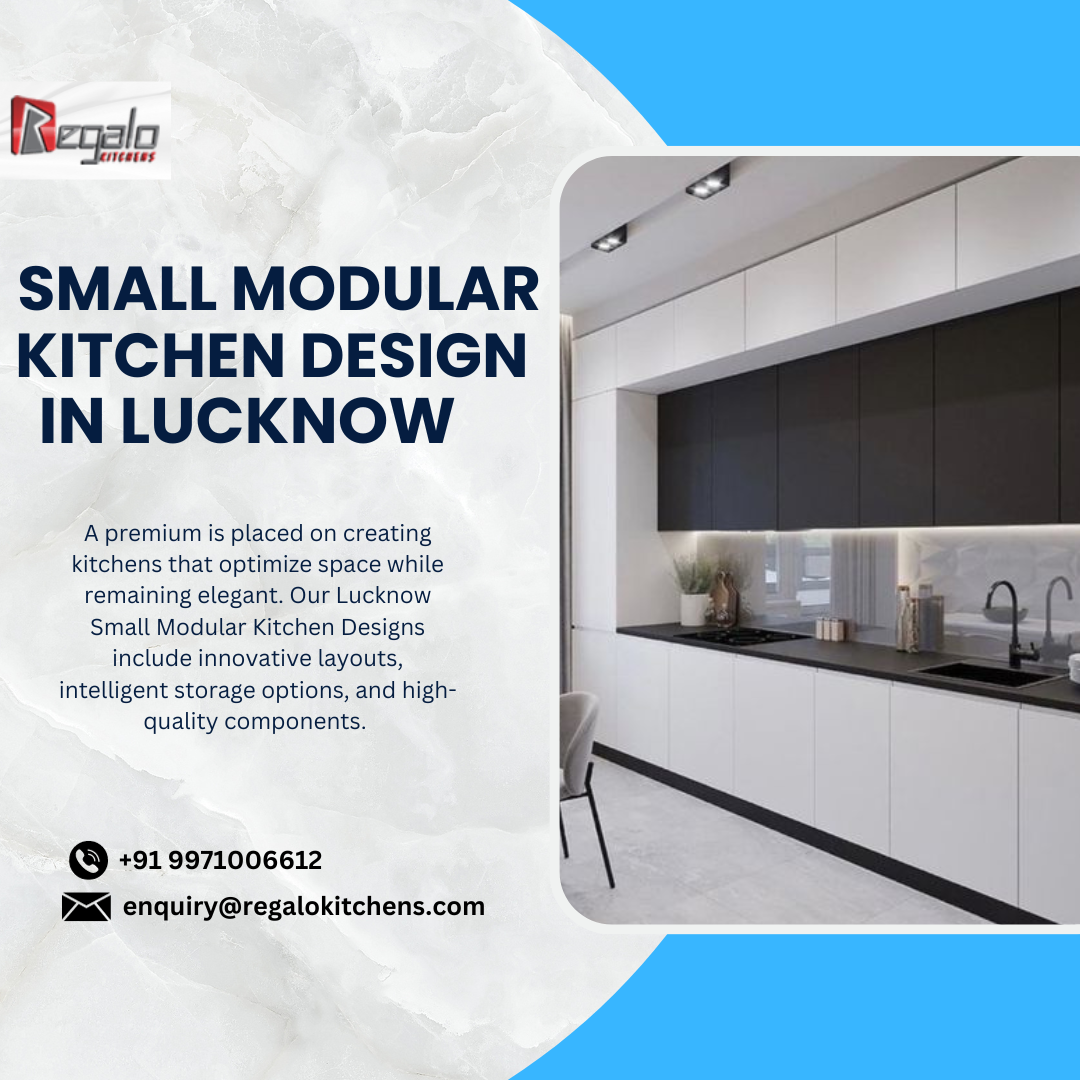Small Modular Kitchen Design In Lucknow - Kitchen Design - Medium