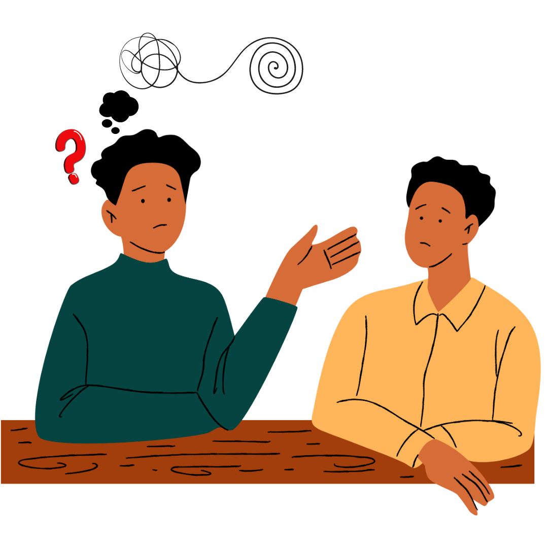 People Having A Conversation Clipart