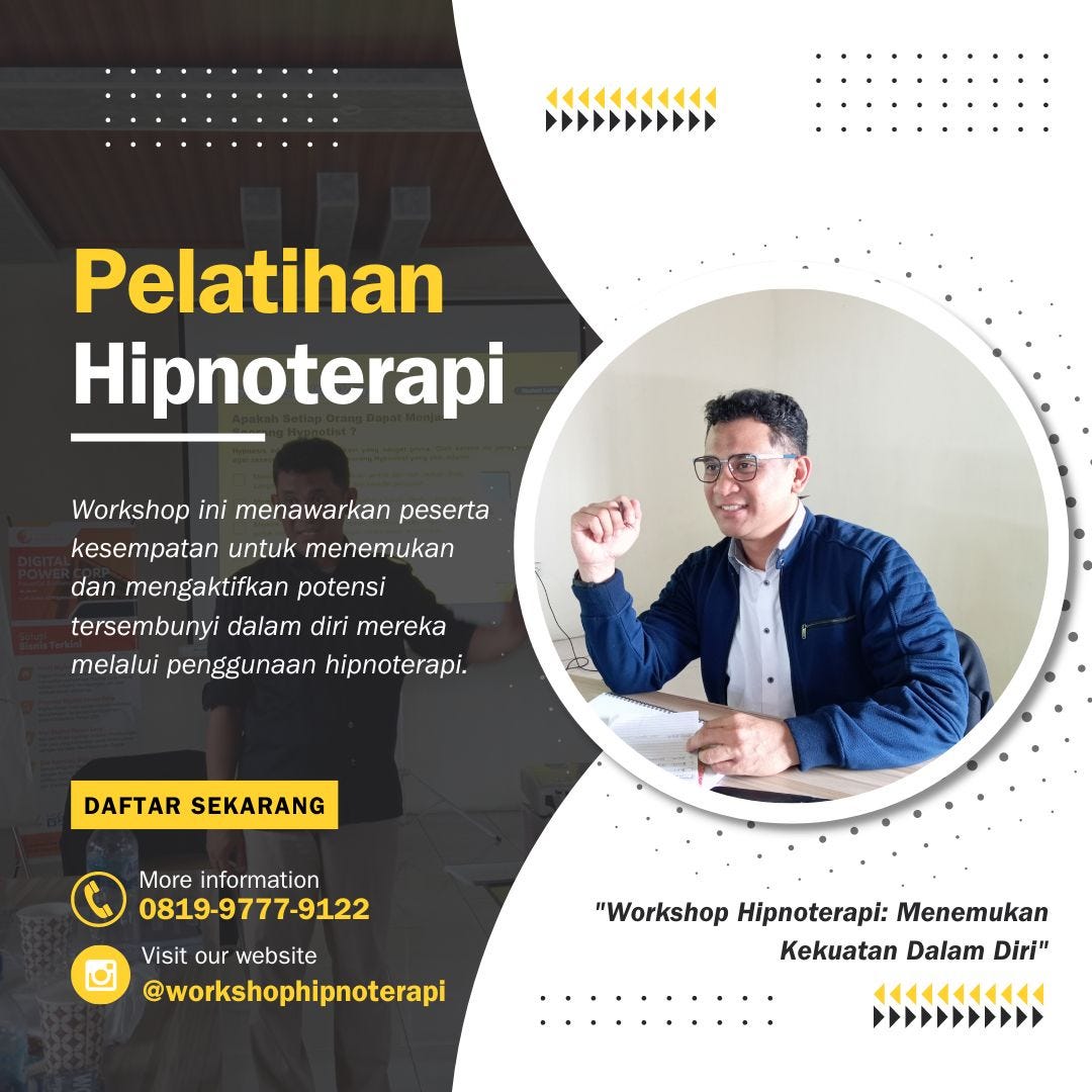 BERMANFAAT, WA 0831–3000–0564, Tempat Belajar Hipnotis & Hipnoterapi Semarang - Pusat Belajar ...