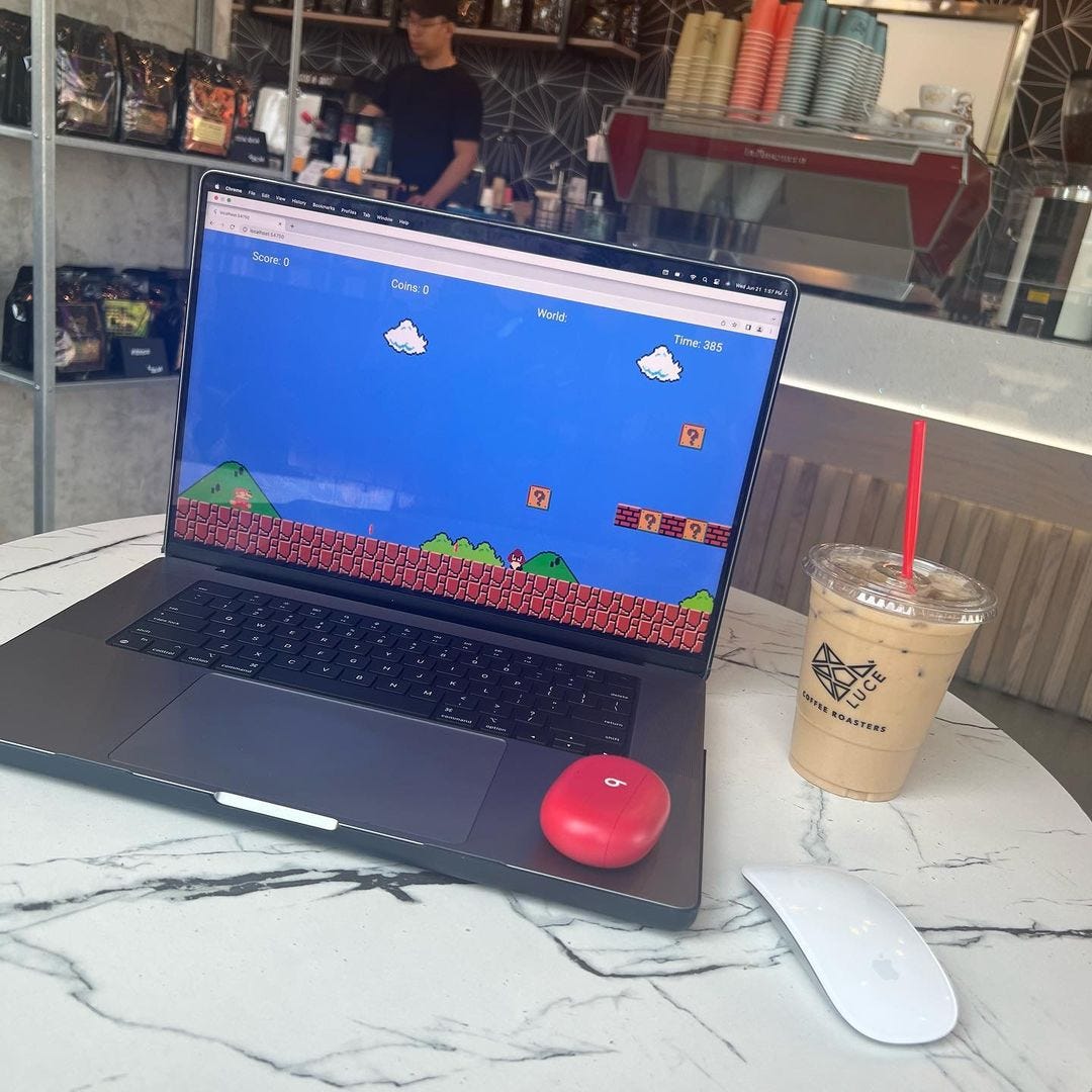 Coffee & Code — Walk, Jump, Idle, & Die In Super Mario Bros. Flutter ...