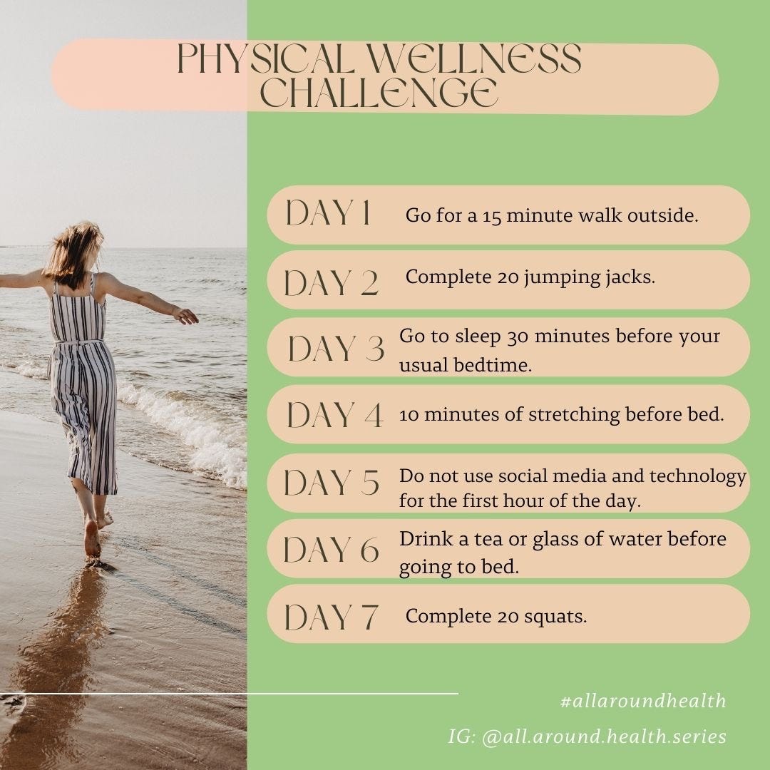 Physical Wellness - All Around Health - Medium