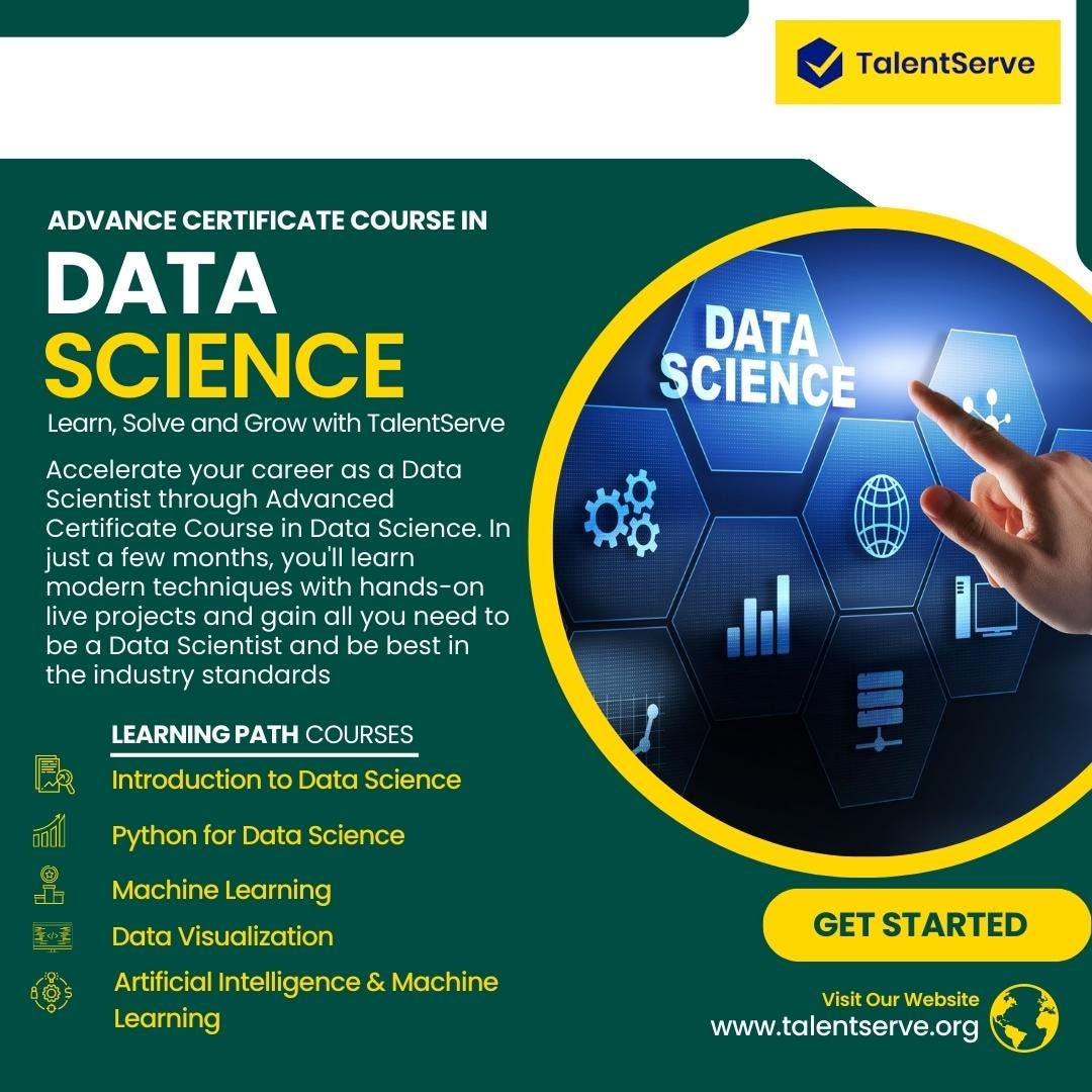 Advanced Certificate Course In Data Science | by monika verma | Medium