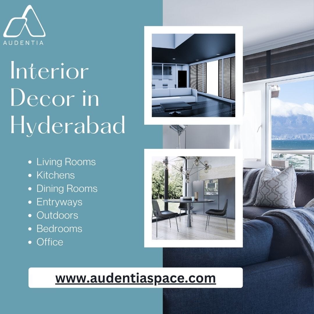 Interior Decor in Hyderabad - Audentia Space - Medium