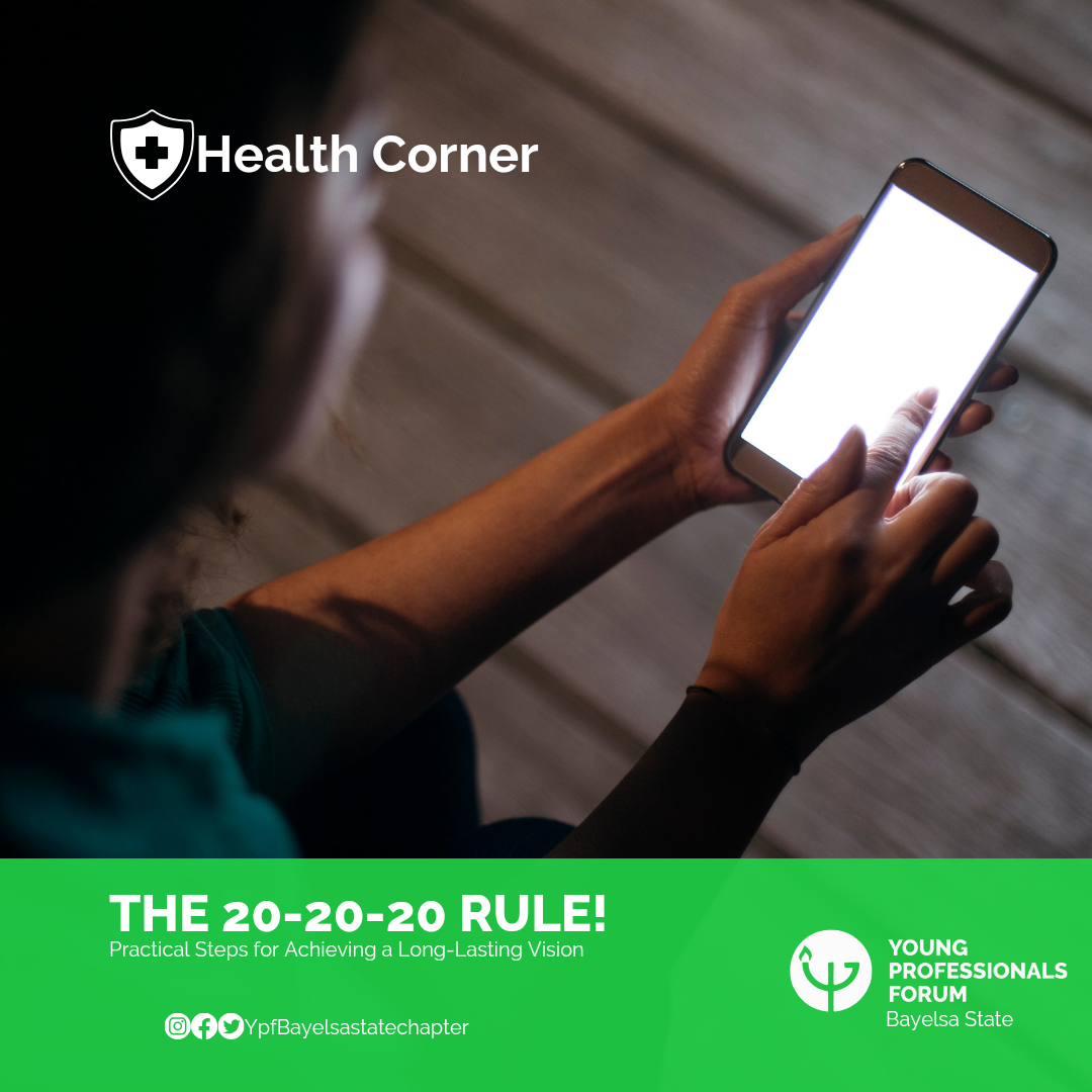 The 20-20-20 rule is a simple yet effective strategy to maintain eye ...