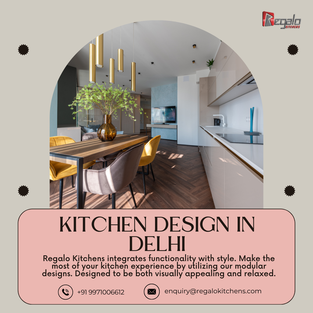 Kitchen Design In Delhi | Regalo kitchens - Regalo kitchens - Medium