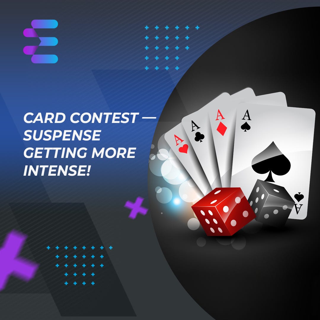 😱 Suspense is getting more intense in the Card Contest!! | by EZZY GAME ...