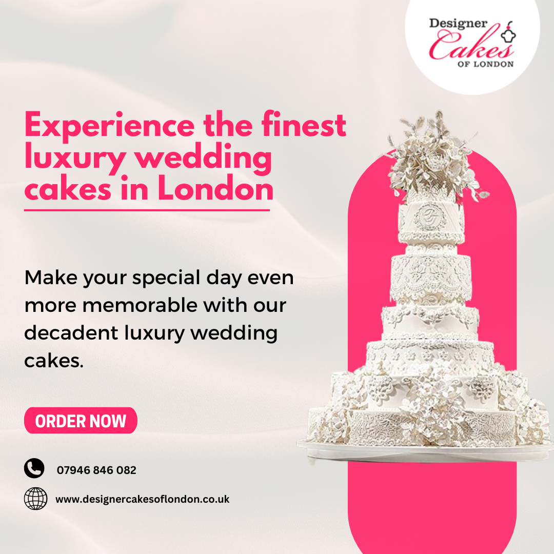 Indulge in Elegance: The Art of Luxury Wedding Cakes - Designer Cakes ...