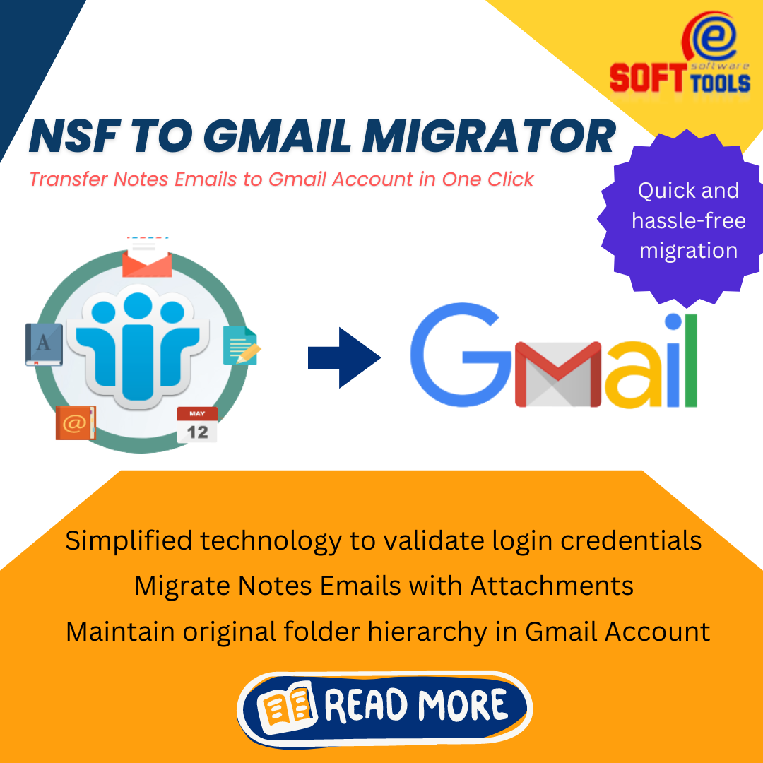eSoftTools Import NSF to Gmail. eSoftTools NSF to Gmail Migrator is… | by odokawa | Medium
