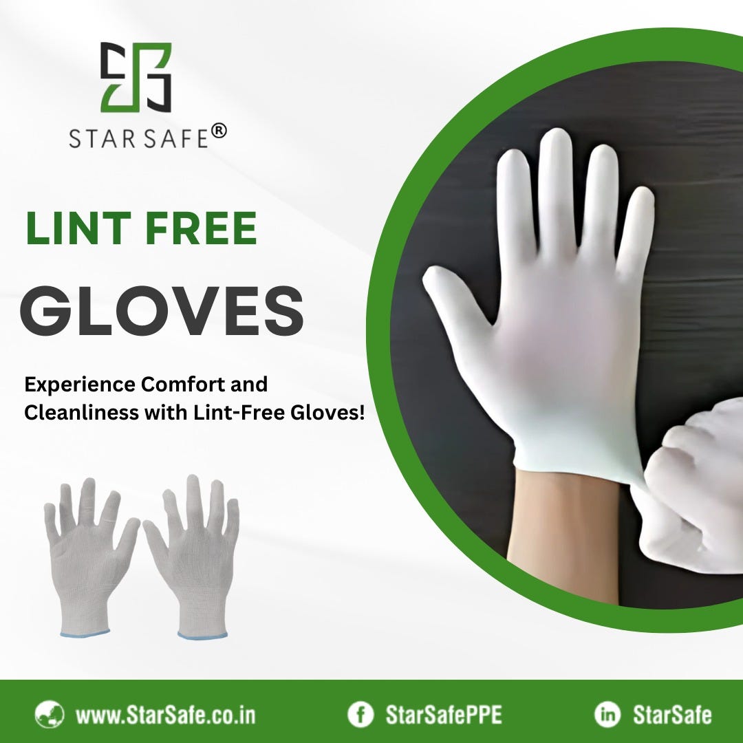 Star Safe’s Lint-Free Gloves: Precision Protection Available Near You ...