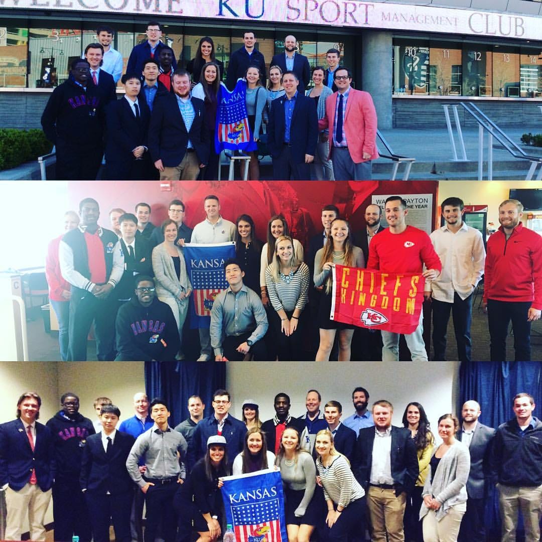 #JayhawksInKC 2017 Sport Management Club Professional Development Trip ...