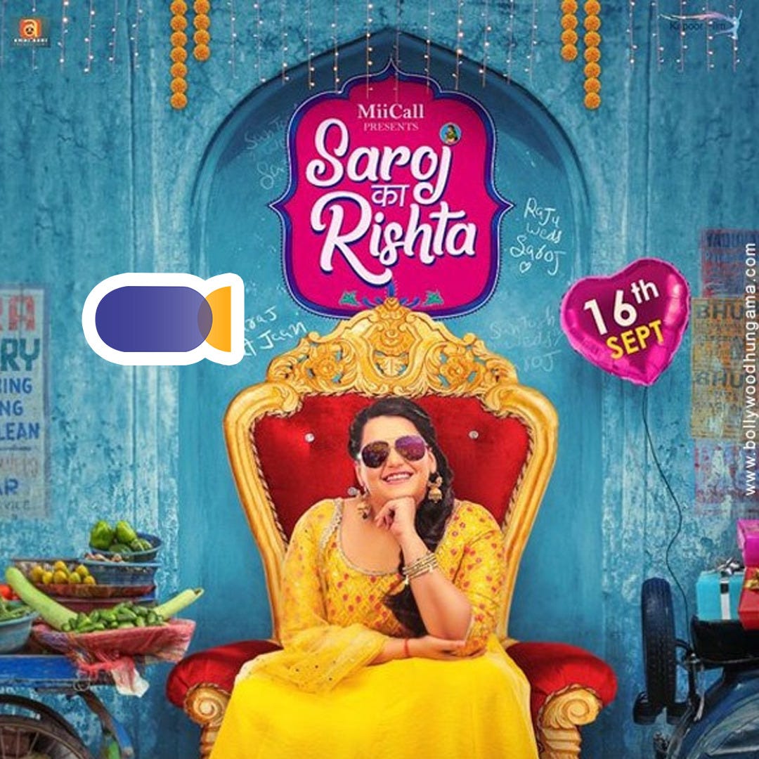 Miicall- Saroj Ka Rishta. A forthcoming, eagerly anticipated… | by Koulackbajer | Medium