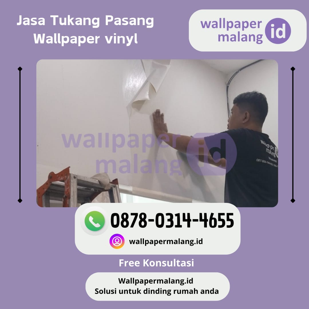 TUKANG PASANG WALLPAPER VINYL - Jasapemasanganwallpaper - Medium