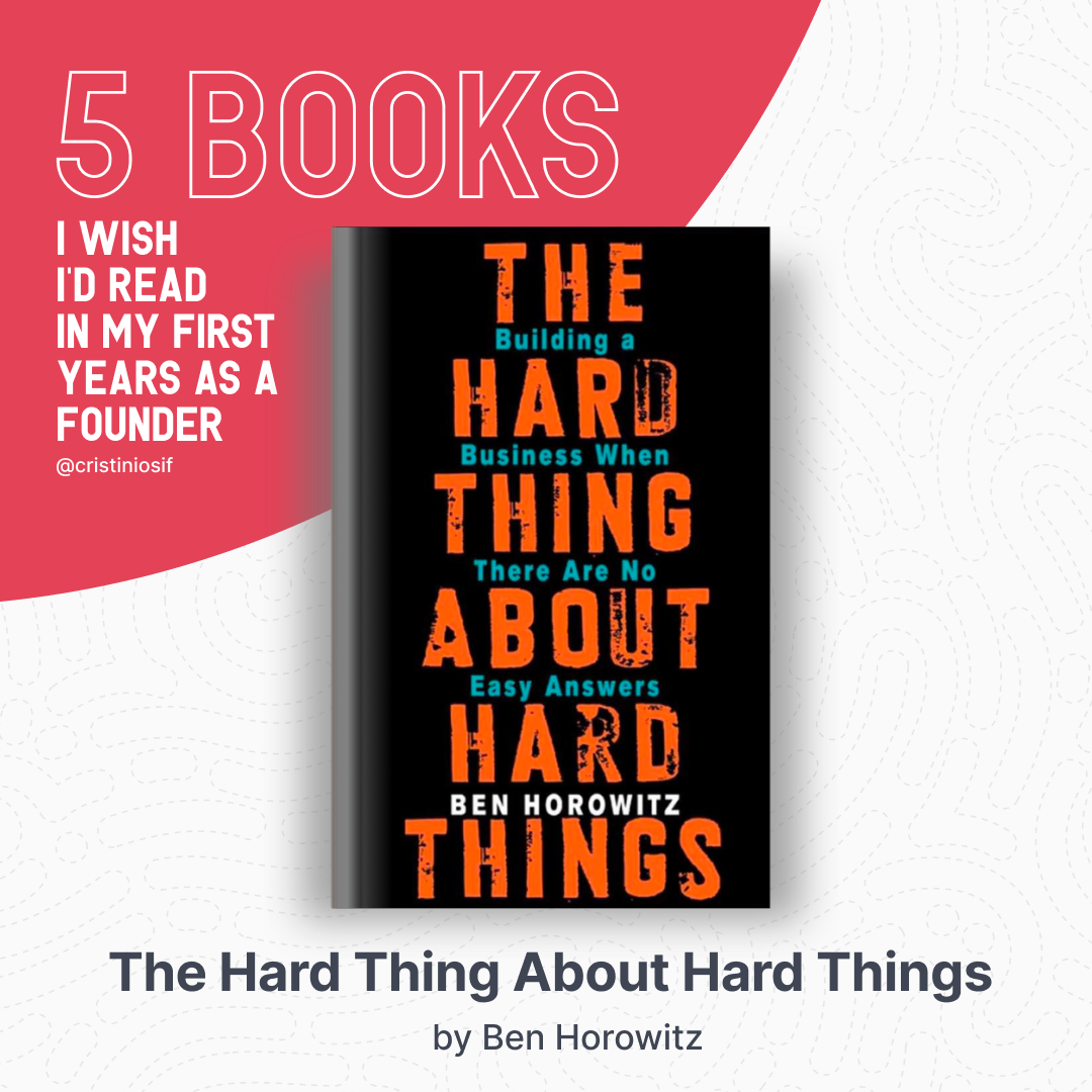 📚 5 Books I Wish I’d Read in My First Years as a Founder: Part 3— The ...