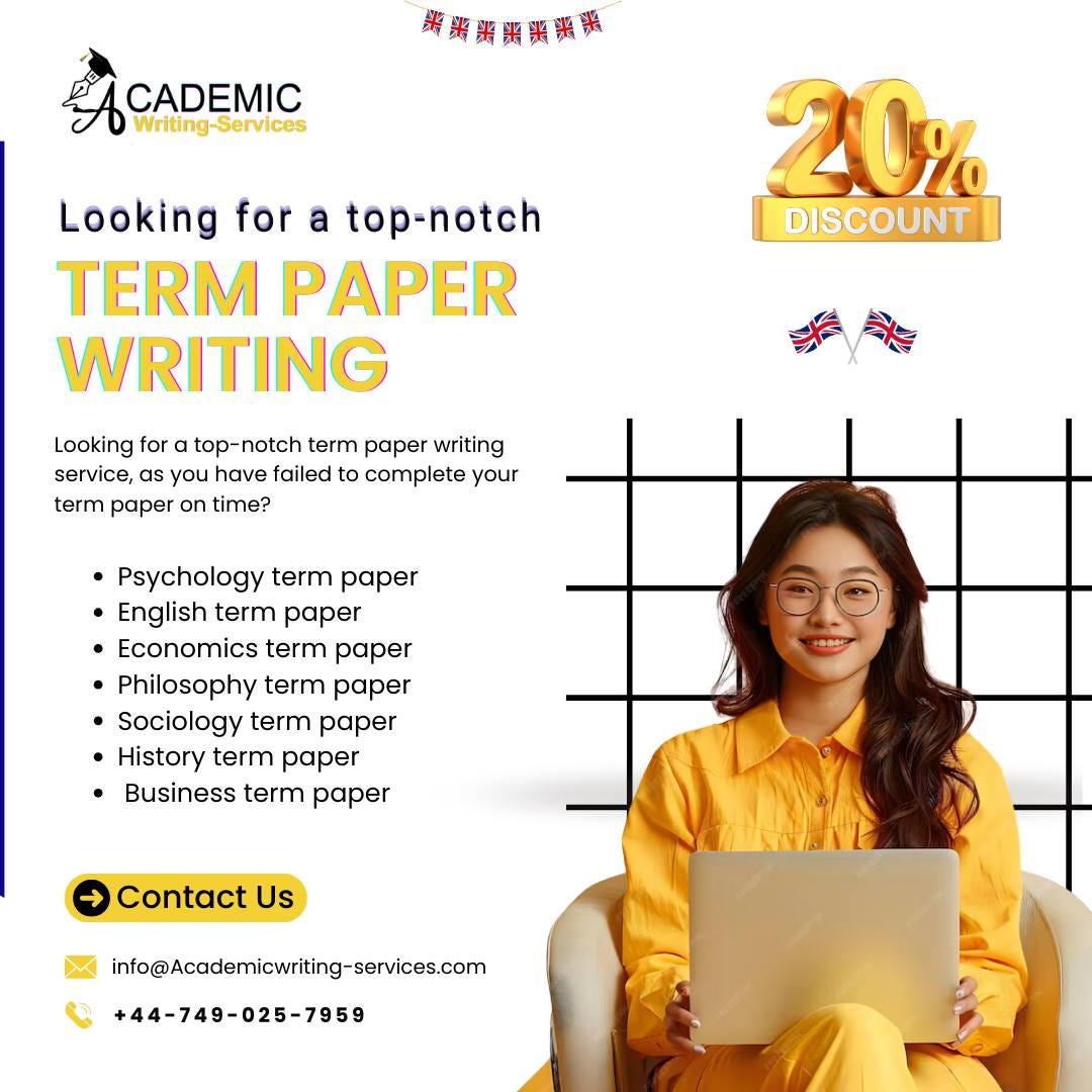 Term Paper Writing - Academic Writing - Medium