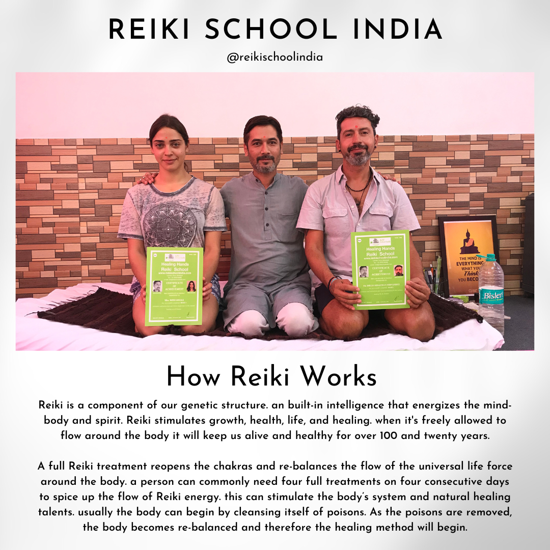 How Reiki Works - Reiki School India - Medium