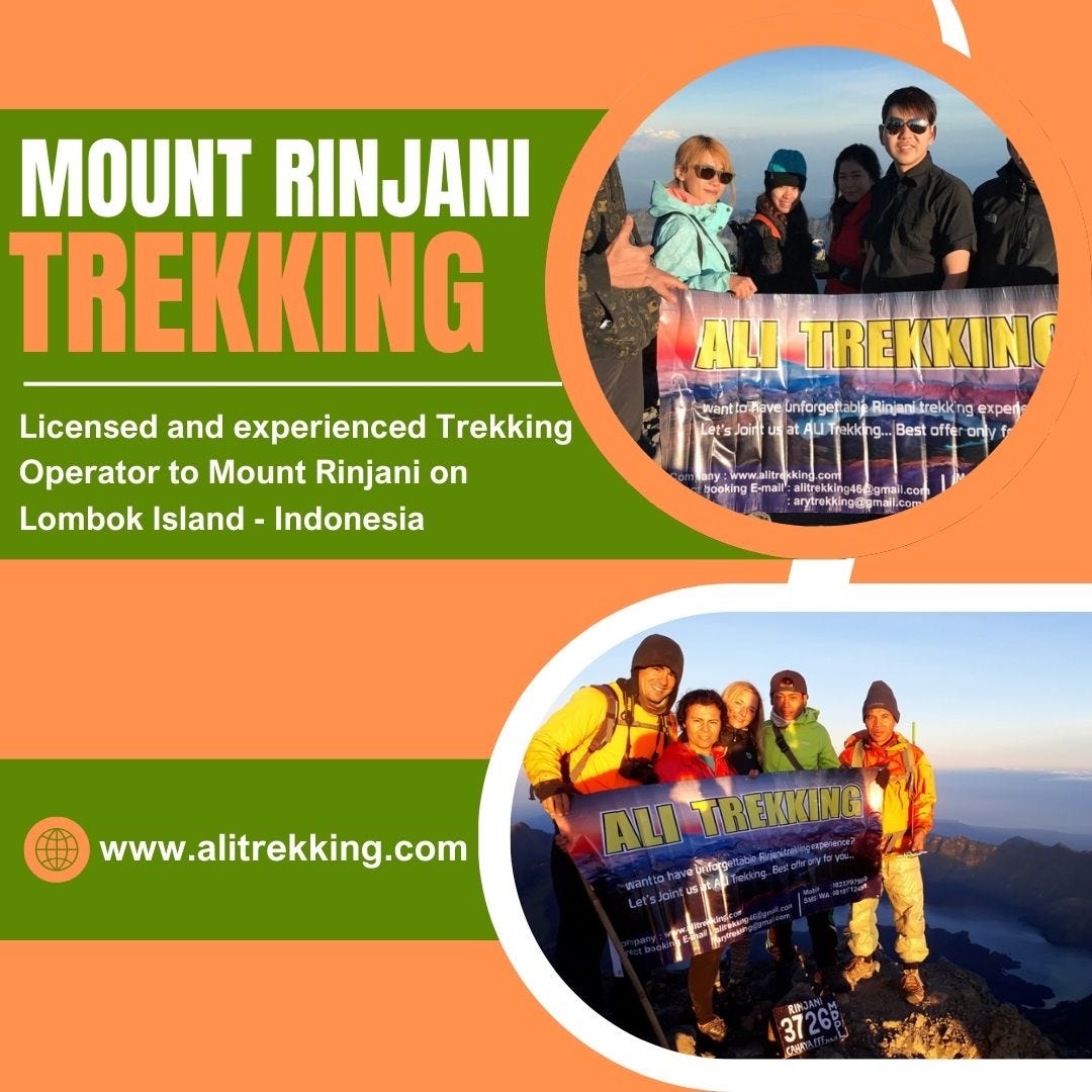 Call/WhatsApp 081917124501 The Trekking Summit Rinjani 4-Day/3 Night Package | by Mount Rinjani ...