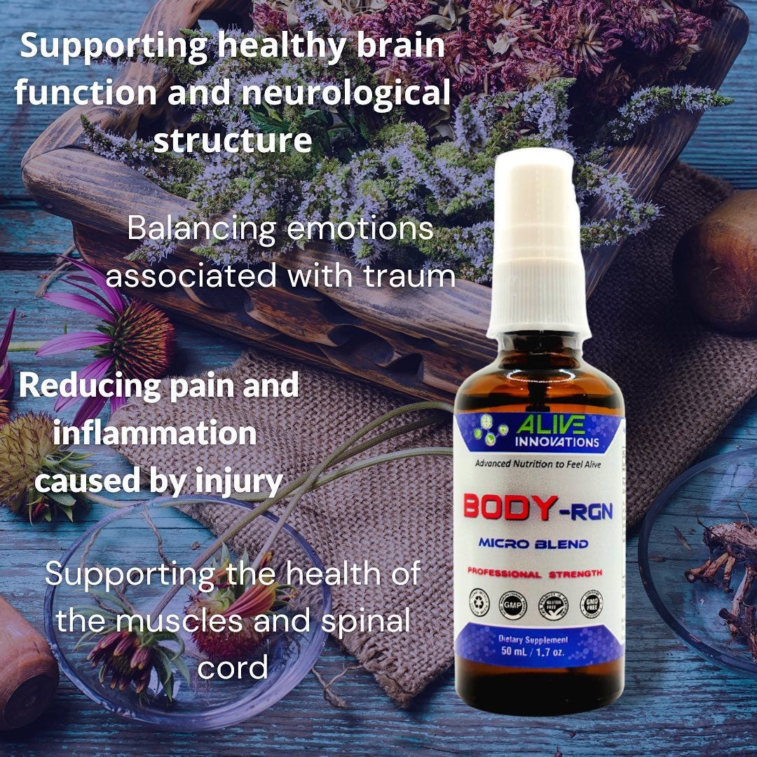 BODY RGN — Supports Brain & Neurological Structure - Alive 4 Health ...