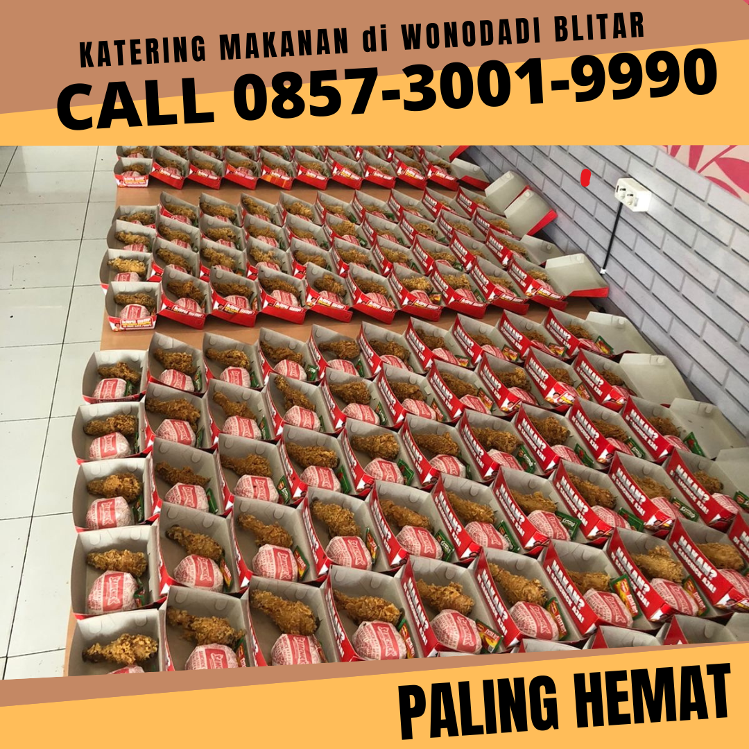PALING HEMAT, wa 0857–3001–9990 Jual Nasi Kotak Catering Blitar ...