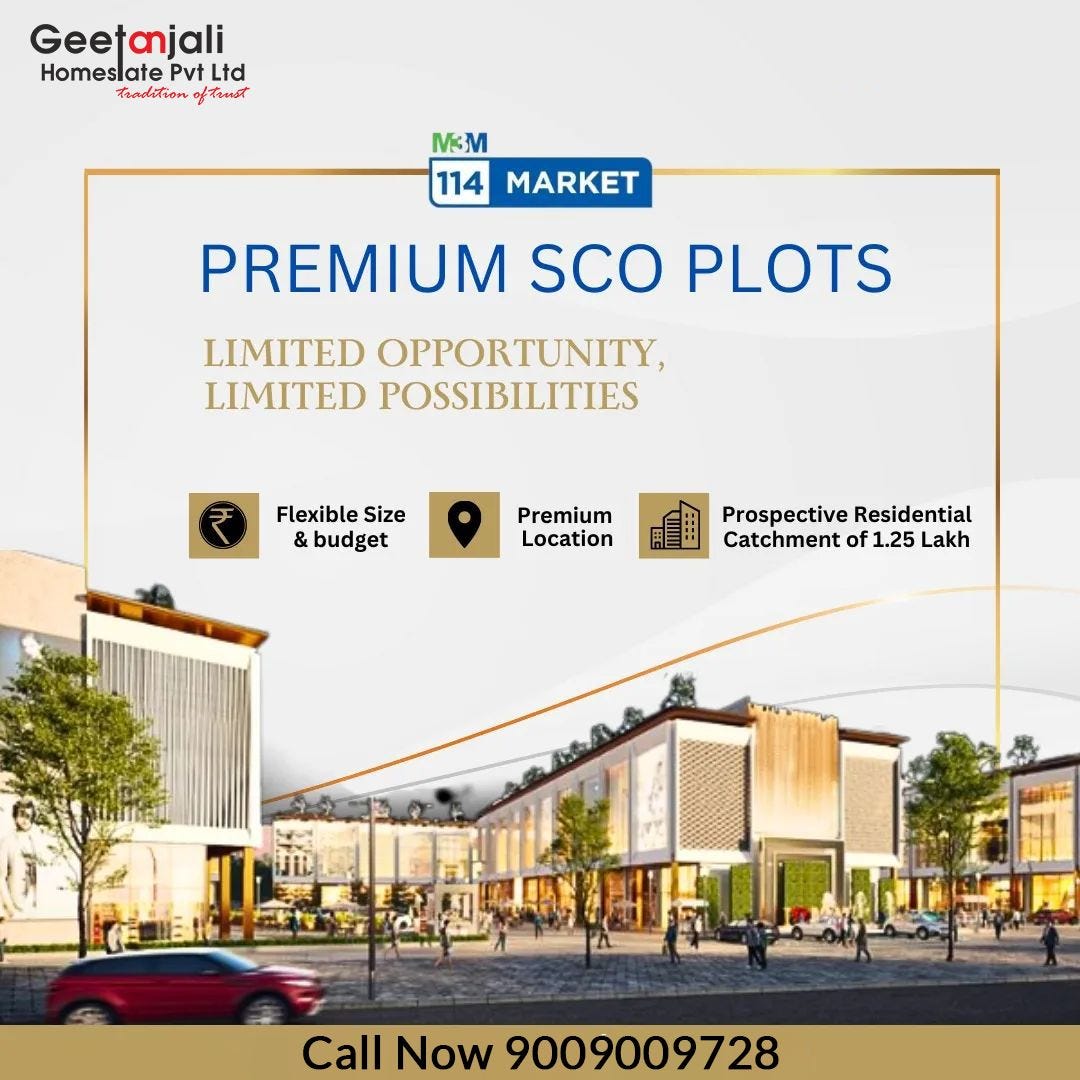 M3M SCO Sector 114 Gurgaon: Experience Unmatched Convenience and ...