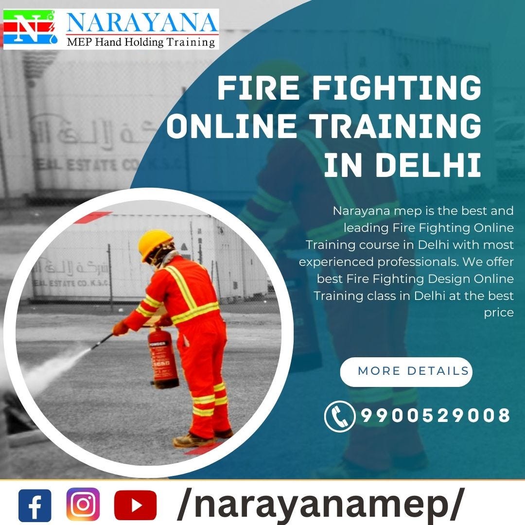 Fire Fighting Online Training in Delhi - narayanamepblr - Medium