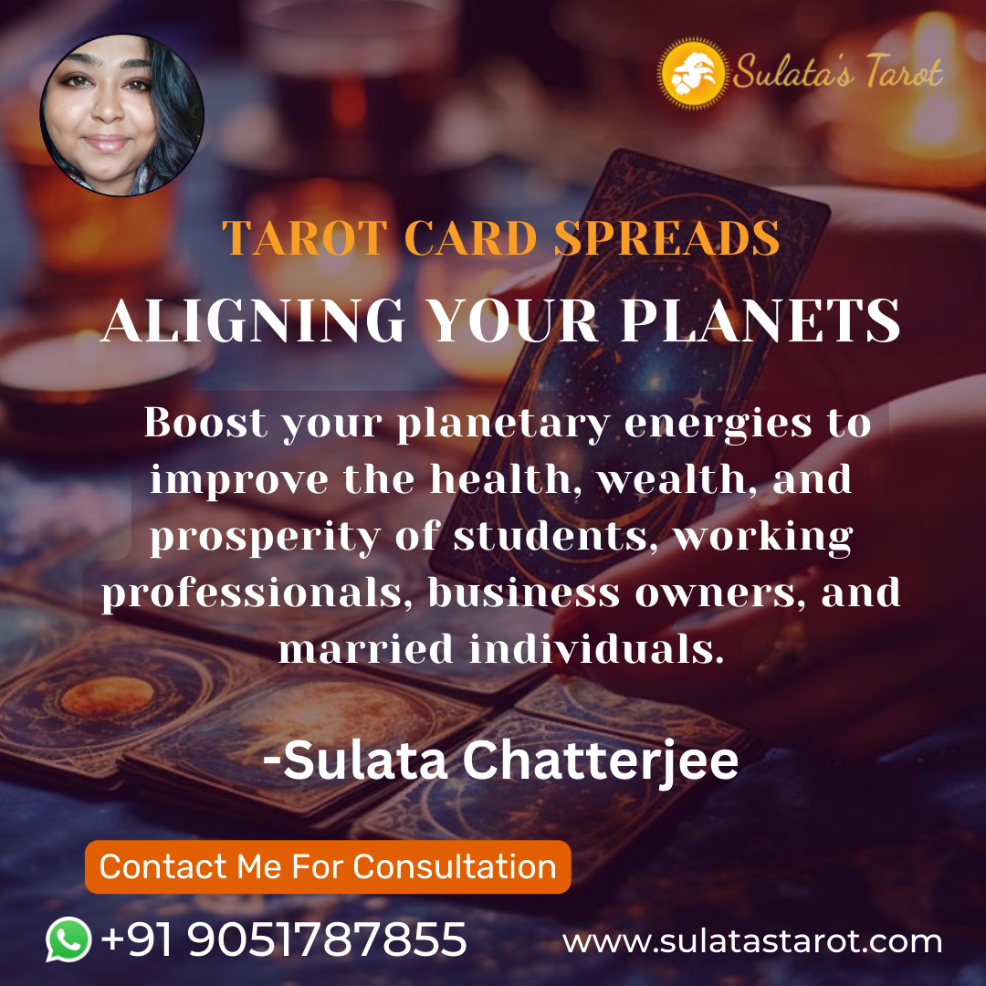 Tarot card spreads: Aligning Your Planets. - Sulatas Tarot - Medium